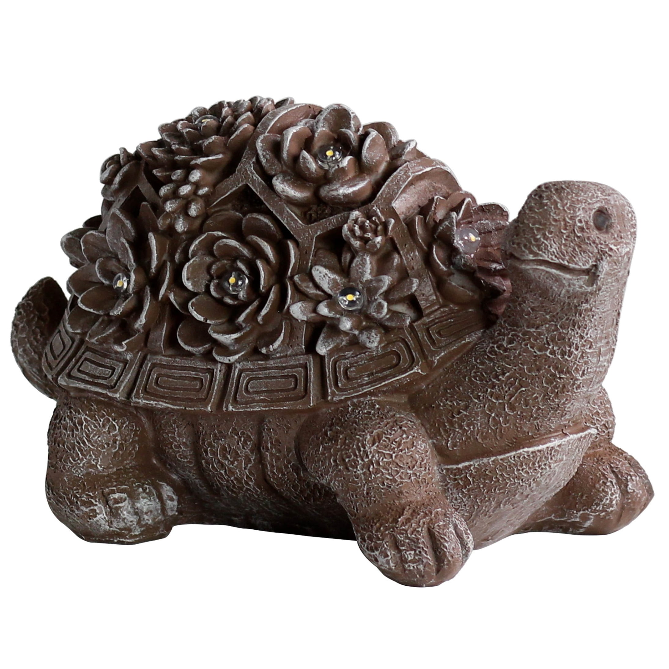 Super Happy London Large Turtle Solar LED Light Garden Ornament Animal ...