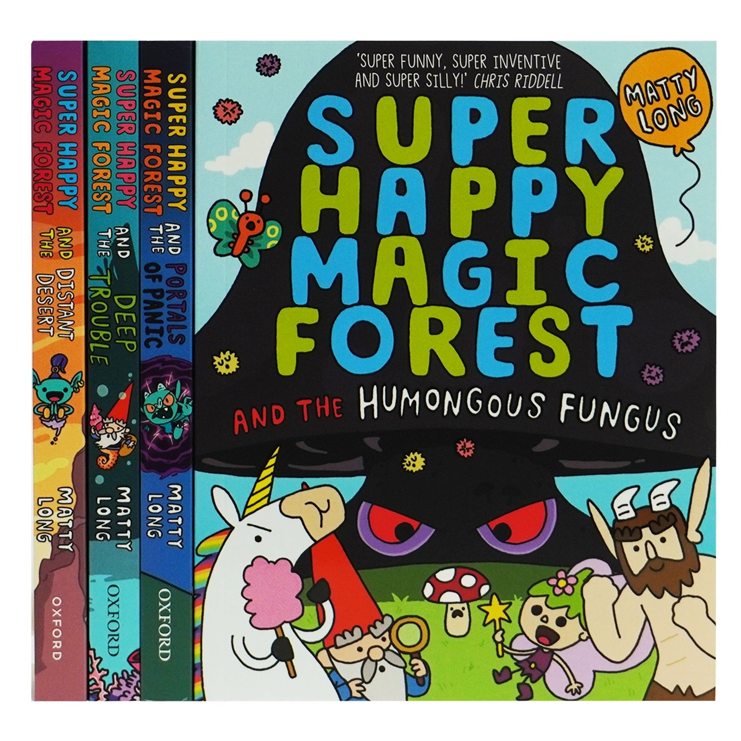 Super Happy Magic Forest Series by Matty Long 4 Books Collection Set ...