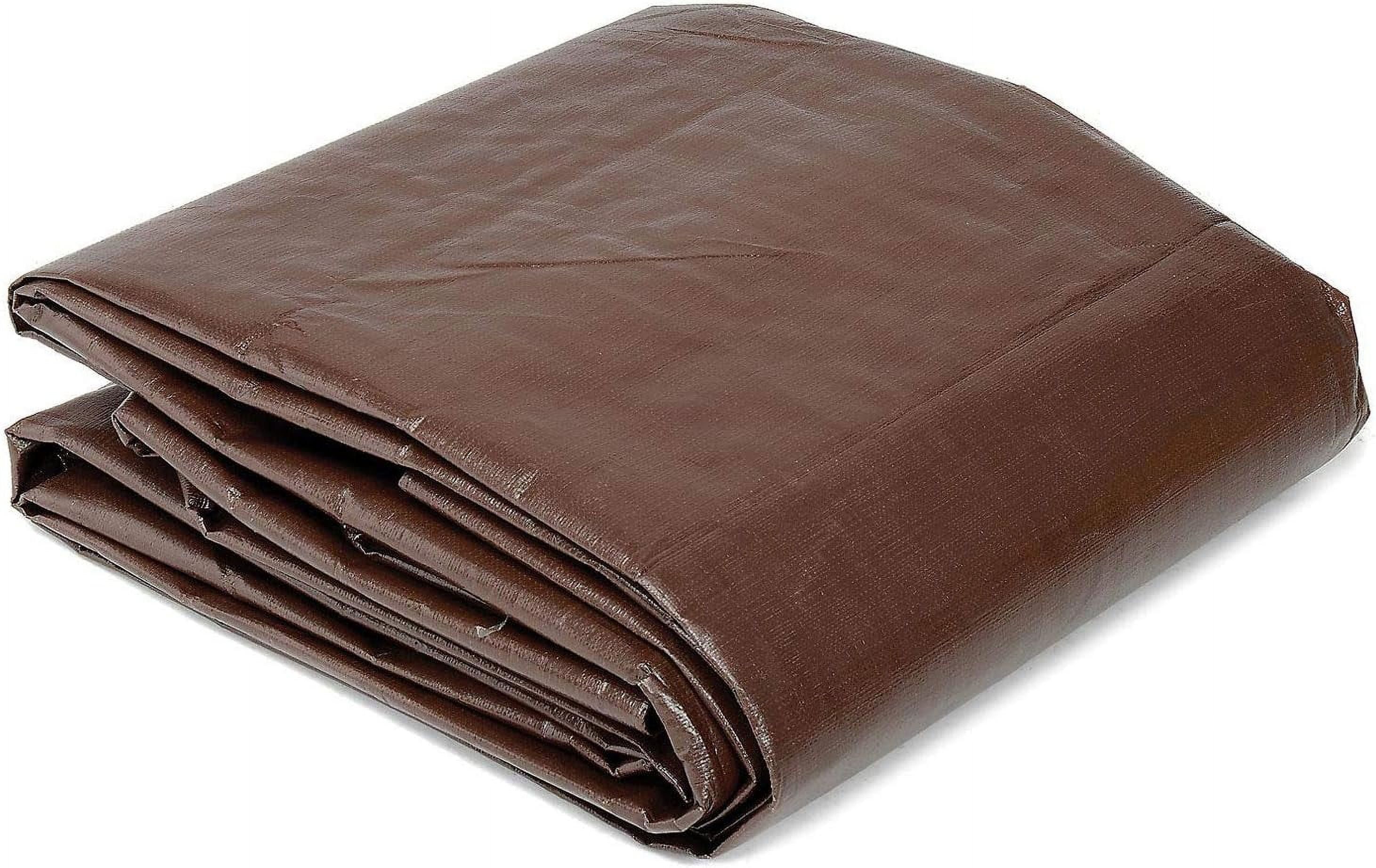 Super Heavy Duty Tarp, 20'W x 40'L, 8 oz., Brown - Walmart.com