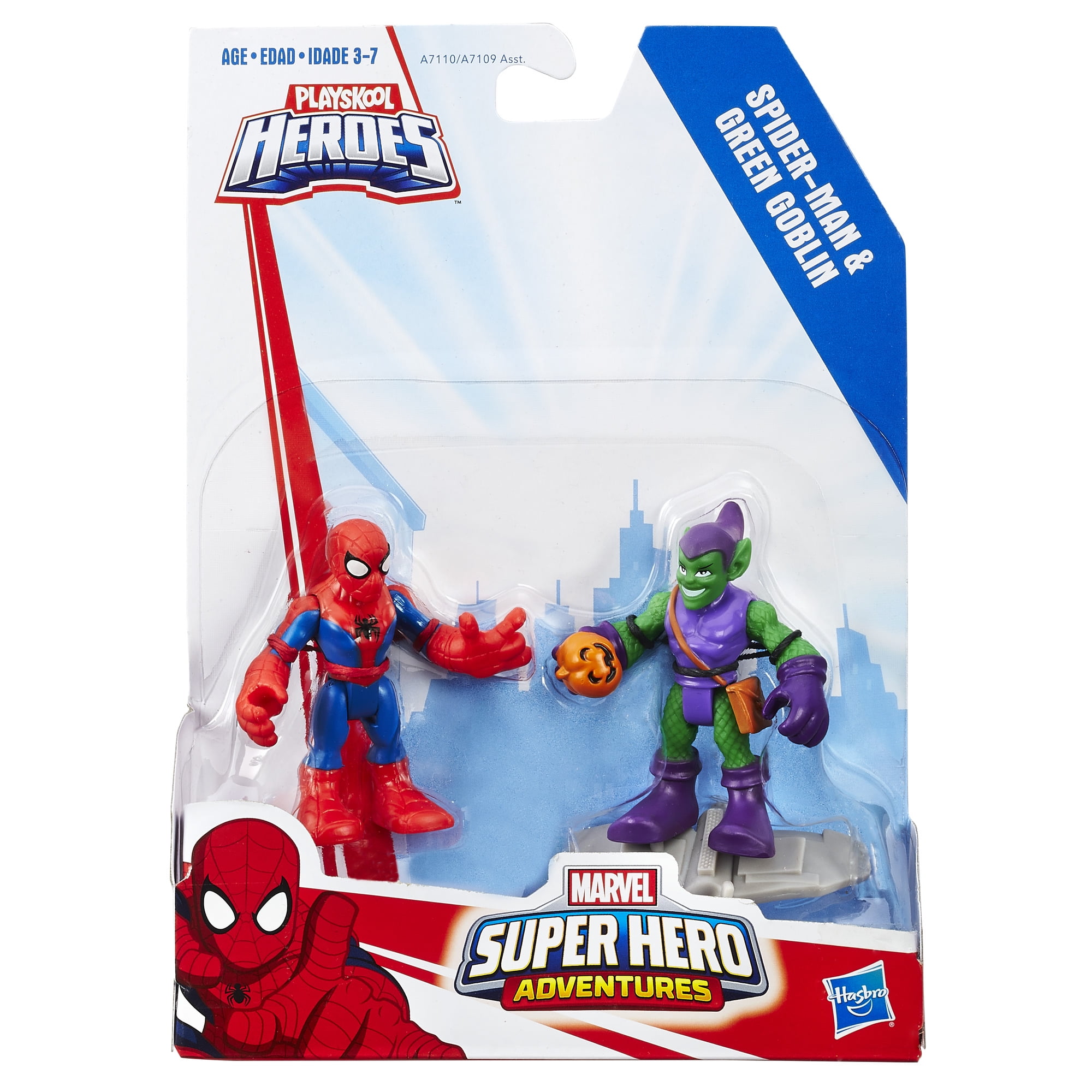 Super Hero Adventure Spd Spiderman And Green Goblin - Walmart.com