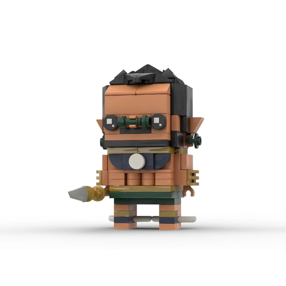 *Super Hero Brickheadz *Iron heart Dogpool Revenger Loki DIY MOC block ...