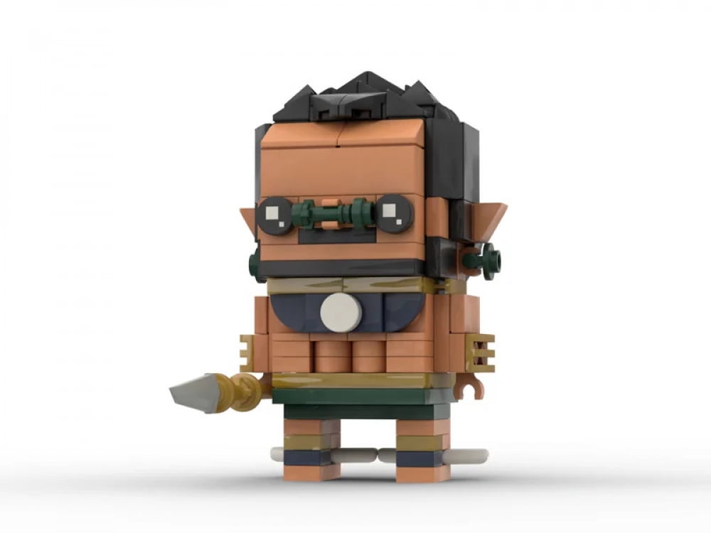 *Super Hero Brickheadz *Iron heart Dogpool Revenger Loki DIY MOC block ...