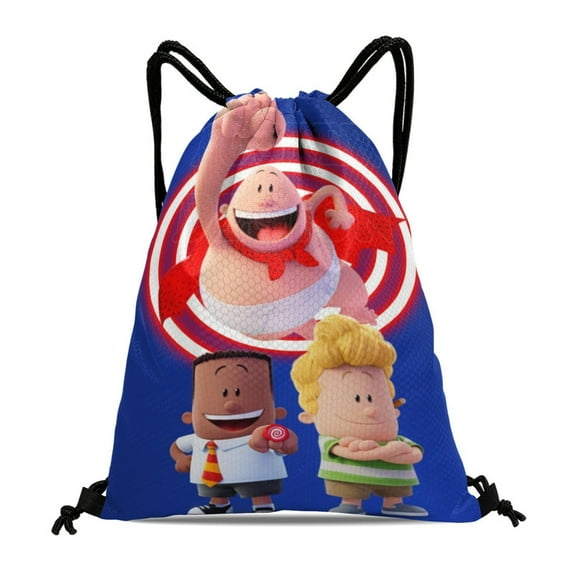 Super Hero Captain Underpants1 Backpack Bag Goodies Merch Drawstring ...