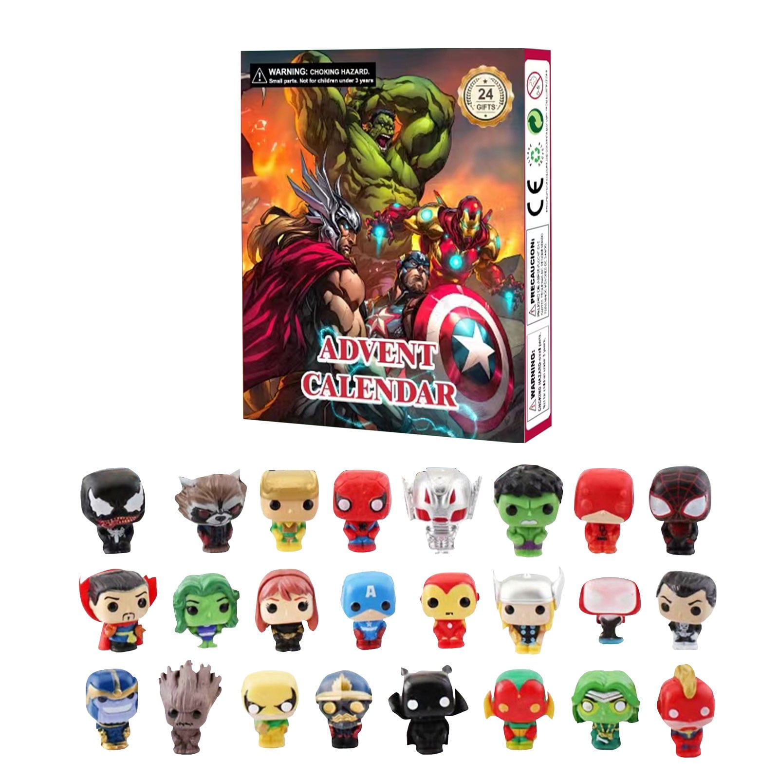 Super Hero Christmas Blind Box, Super Hero Christmas Advent Calendar ...