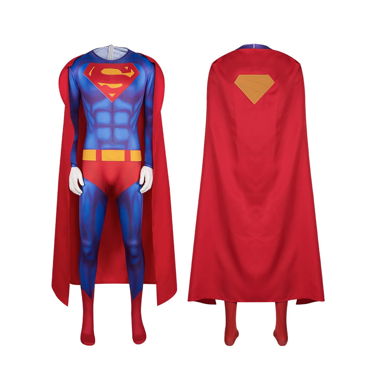 Super Hero Costumes Man Cosplay Costumes with Cloak, Stage Performance ...