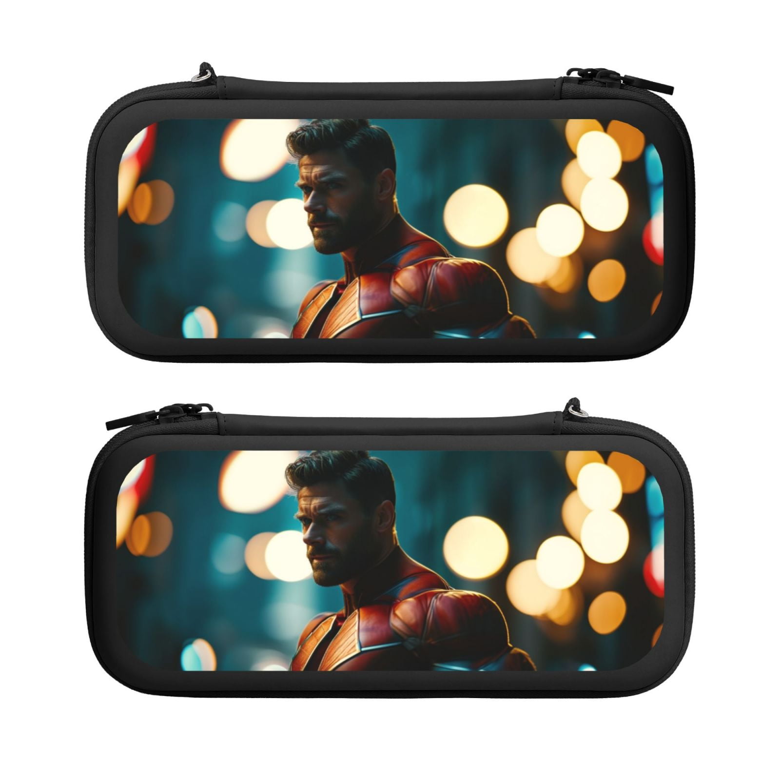Super Hero Man, Carrying Case For Nintendo Switch & OLED Version, Eva ...