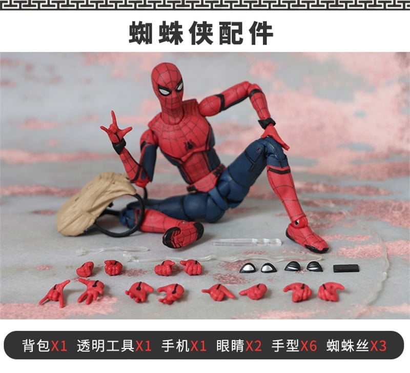 Super Hero Model Figure, S-Piderman Model Figure - Multi Accessory ...
