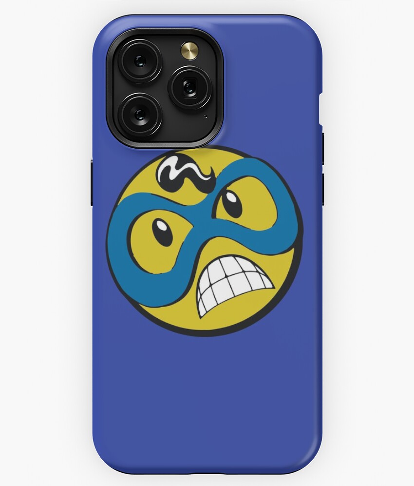 Super Hero Smiley Face Funny Art G5738 Phone Case for iPhone17 16 15 14 ...
