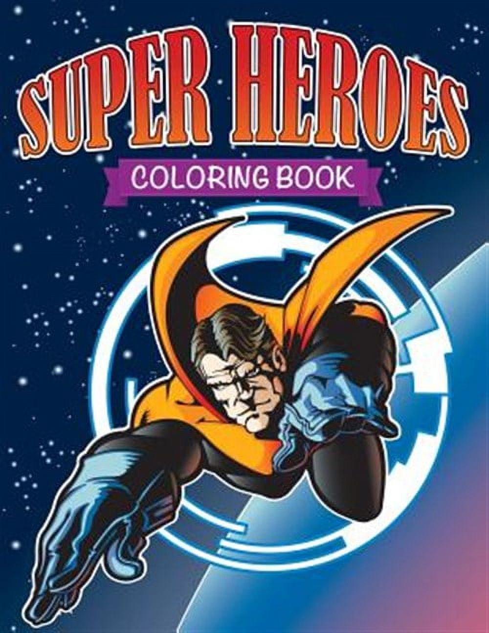 Super Heroes Coloring Book - Walmart.com