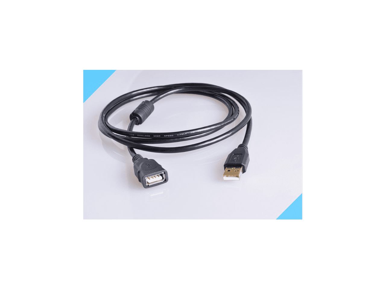 Super High speed 1.5 meters USB 2.0 extension male to female data ...