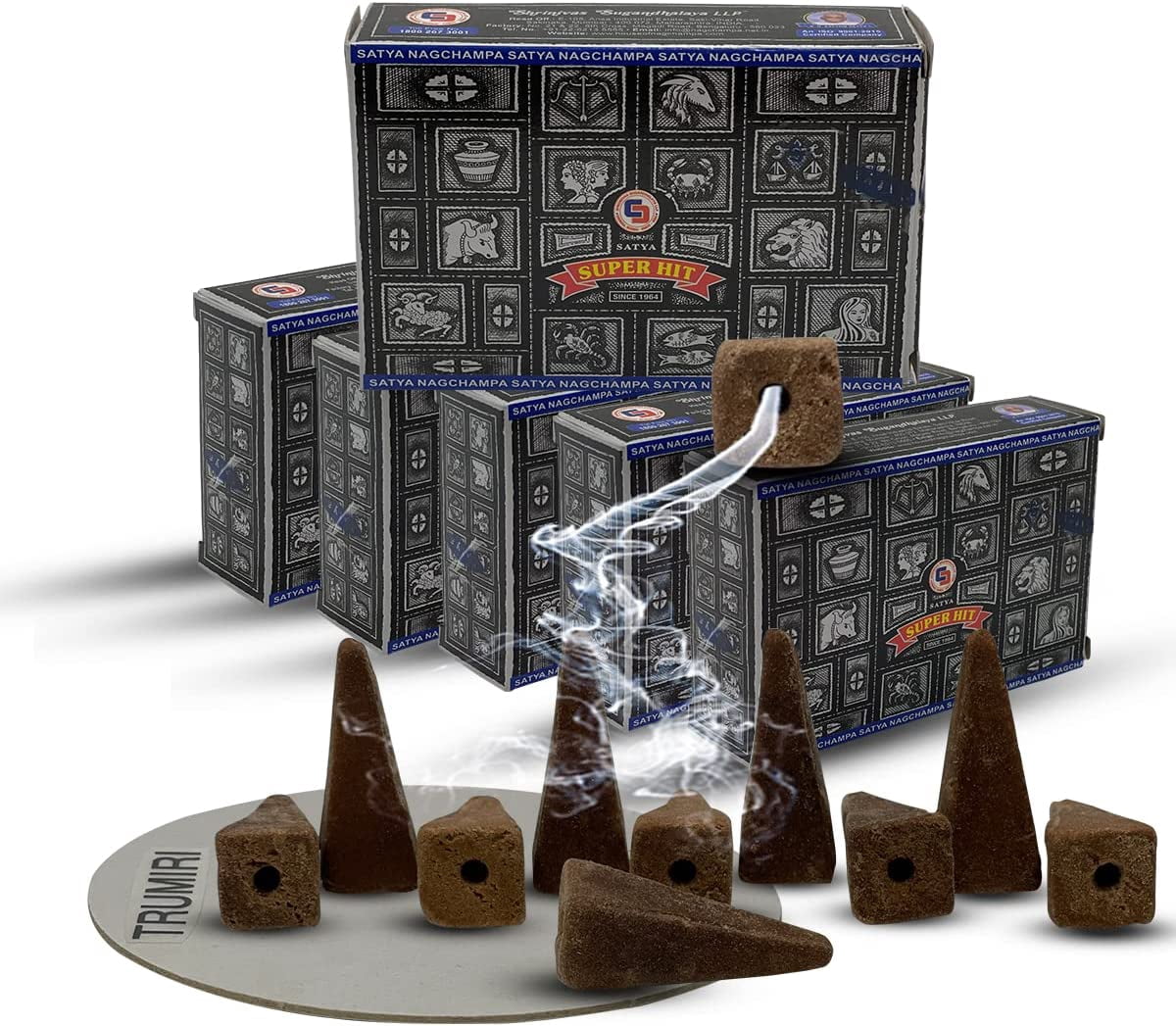 Super Hit Backflow Incense Cones For Waterfall Aromatic Smoke Fountain ...