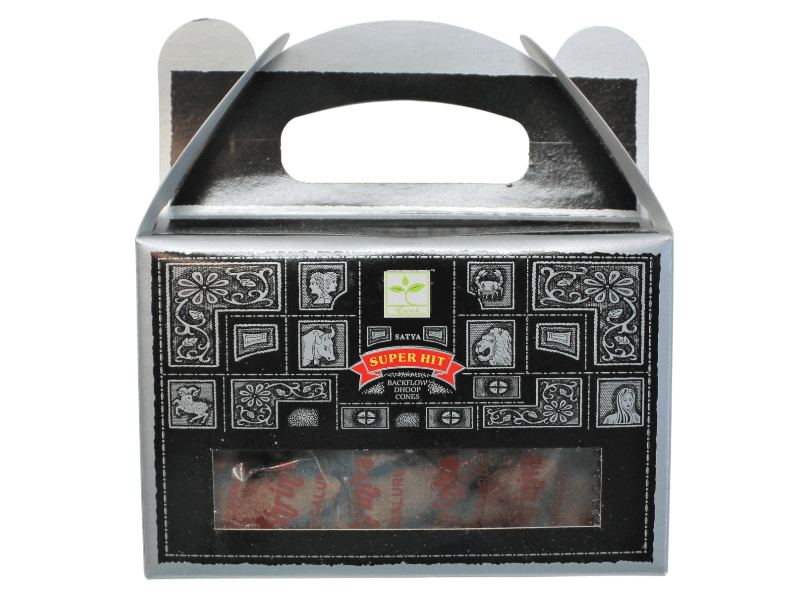 Super Hit Backflow Incense Cones by Satya, 24 Pack for Purification ...