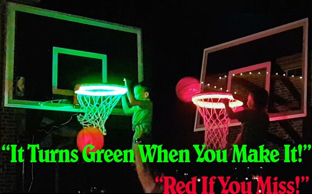 Super Hoop 2.1 Basketball Hoop Light Interactive Shot & Rebound Sensing ...