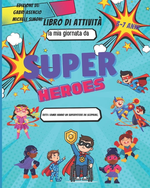 Super Imparo La mia giornata di: Super heroes, Book 1, (Paperback ...