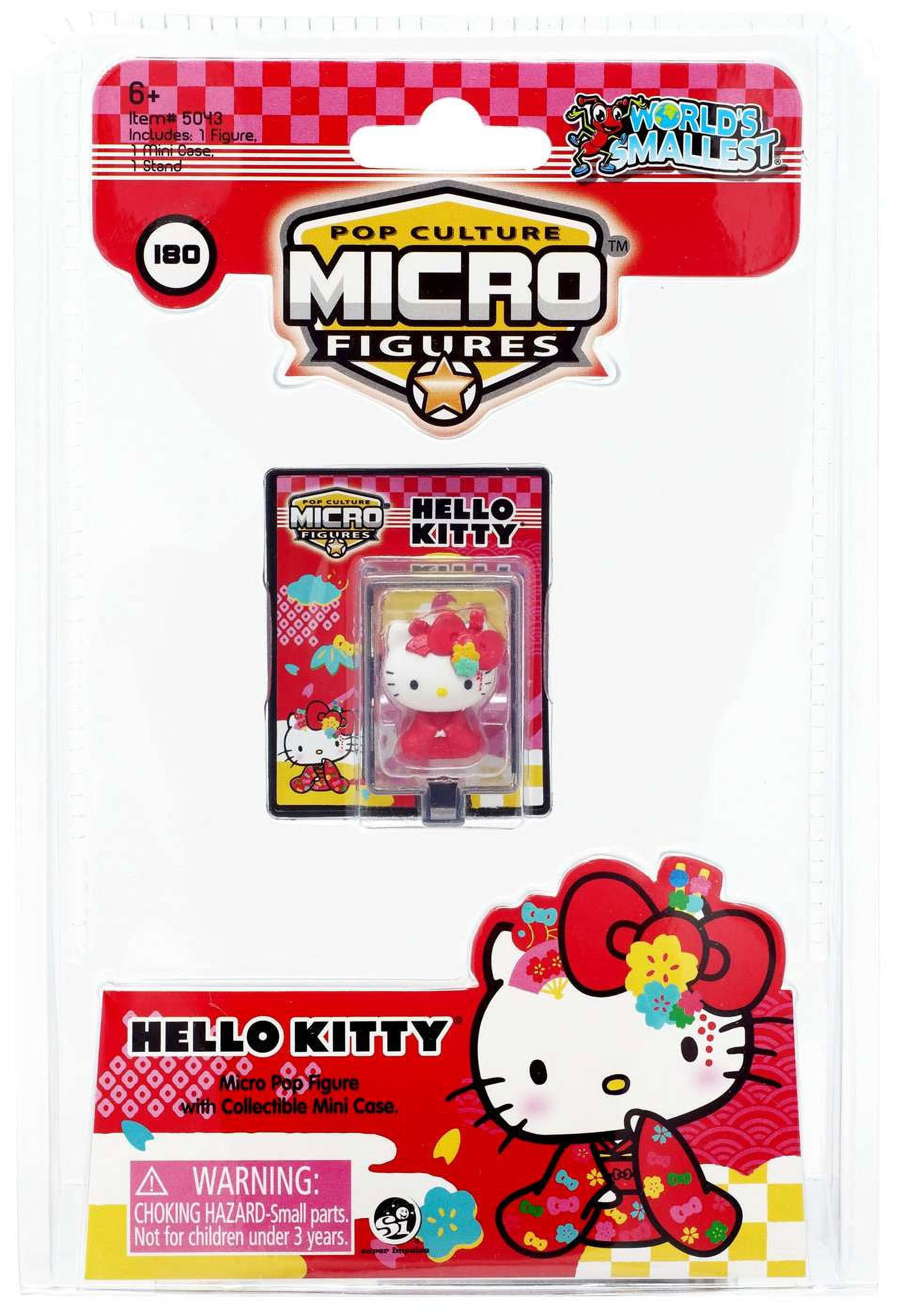 Super Impulse Hello Kitty Action Figures, Plastic Multicolor, 1 1/8 ...