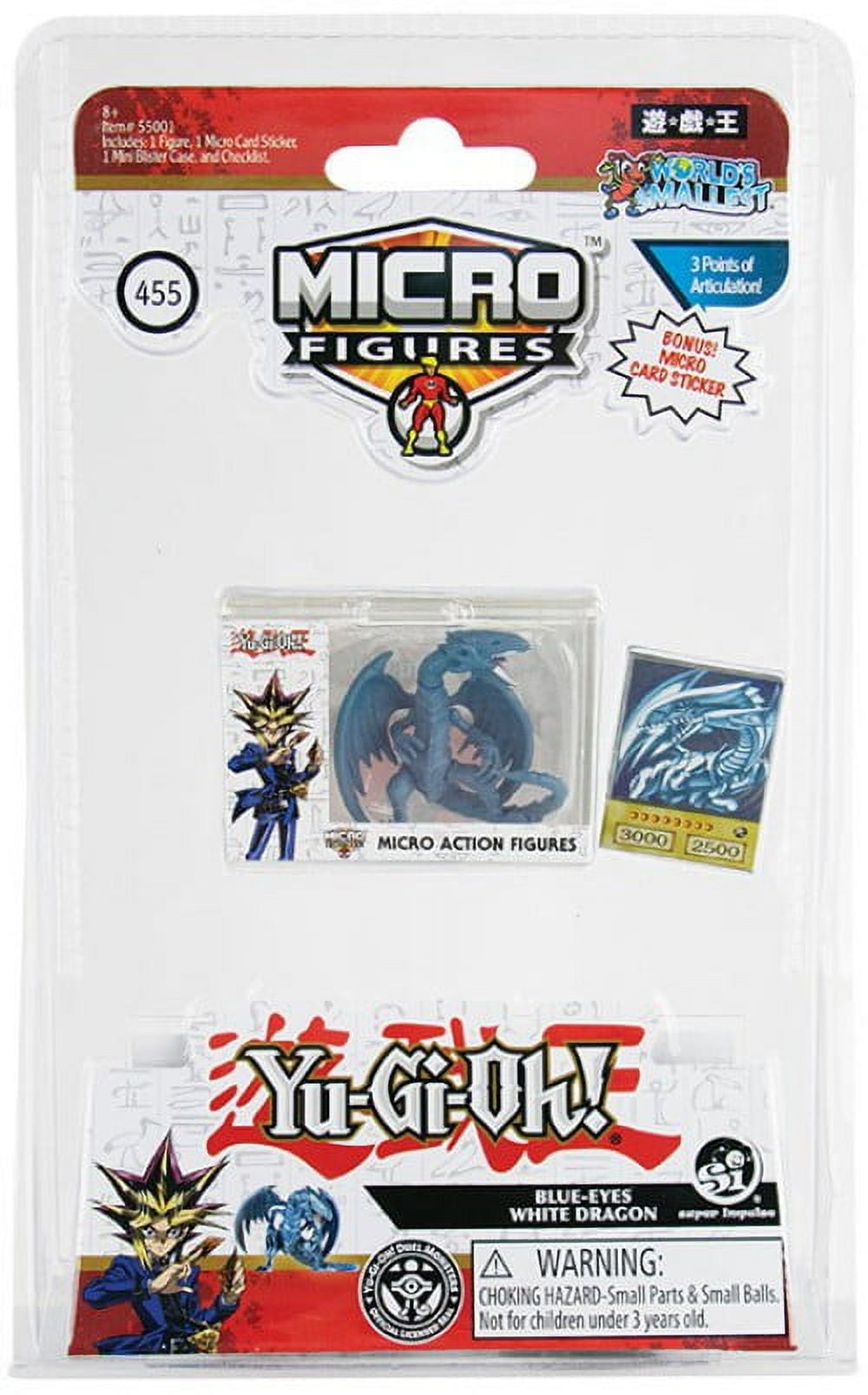 Super Impulse World's Smallest Blue-Eyes White Dragon Action Figure ...