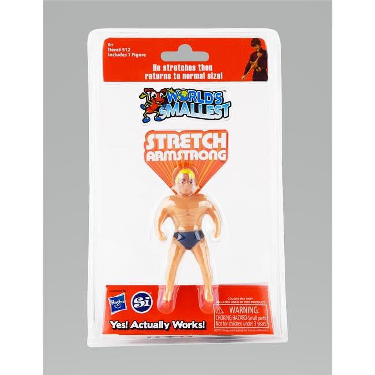 Super Impulse Worlds Smallest Stretch Armstrong Rubber, Multi Color - Walmart.com