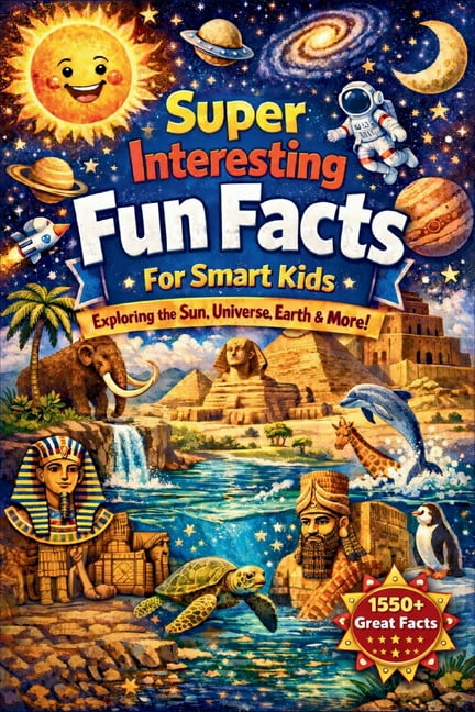 Super Interesting Fun Facts For Smart Kids: Over 1550 Fun and Brain ...