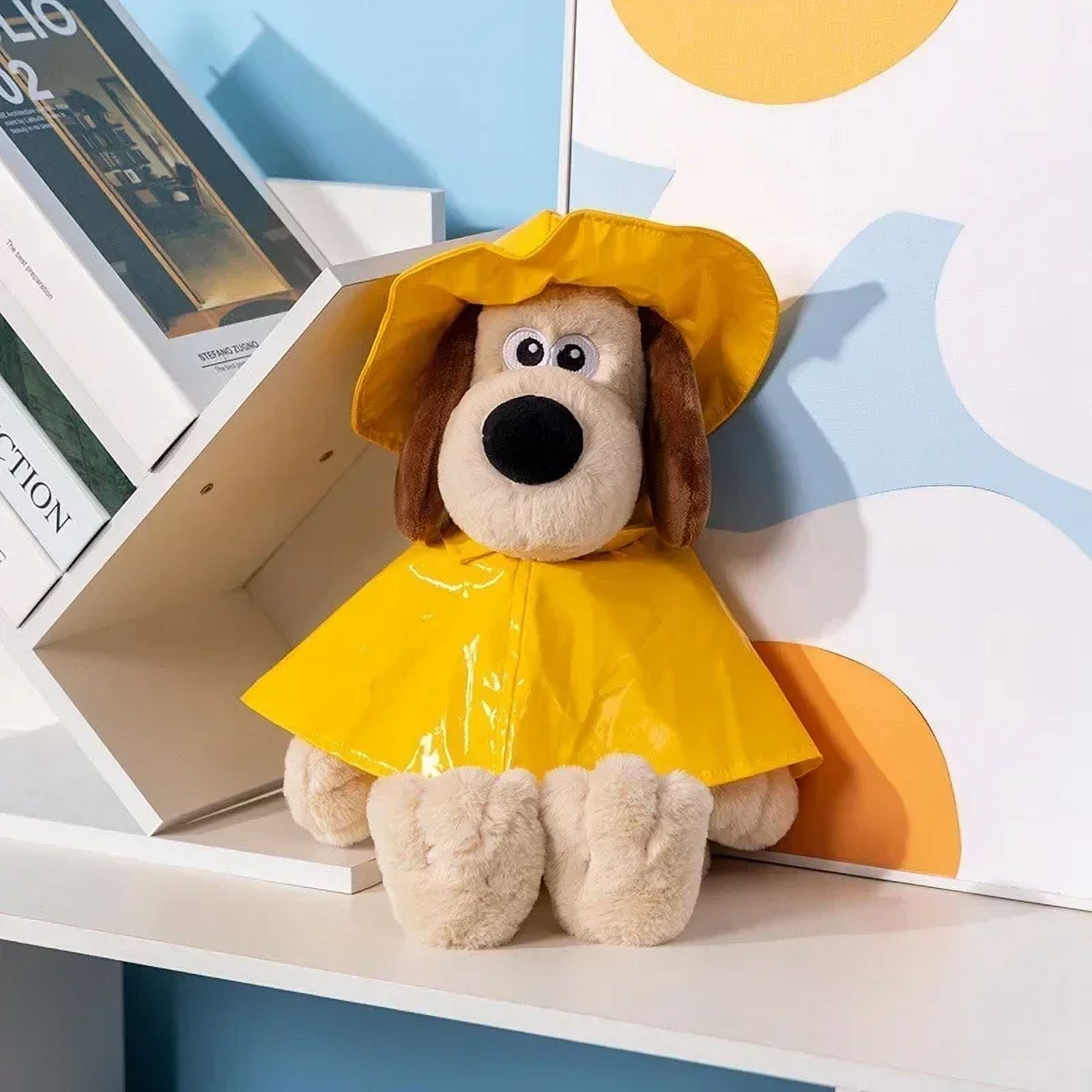 Super Invincible Head Dog Plush Doll Pilot Children Girls Holiday Gift ...