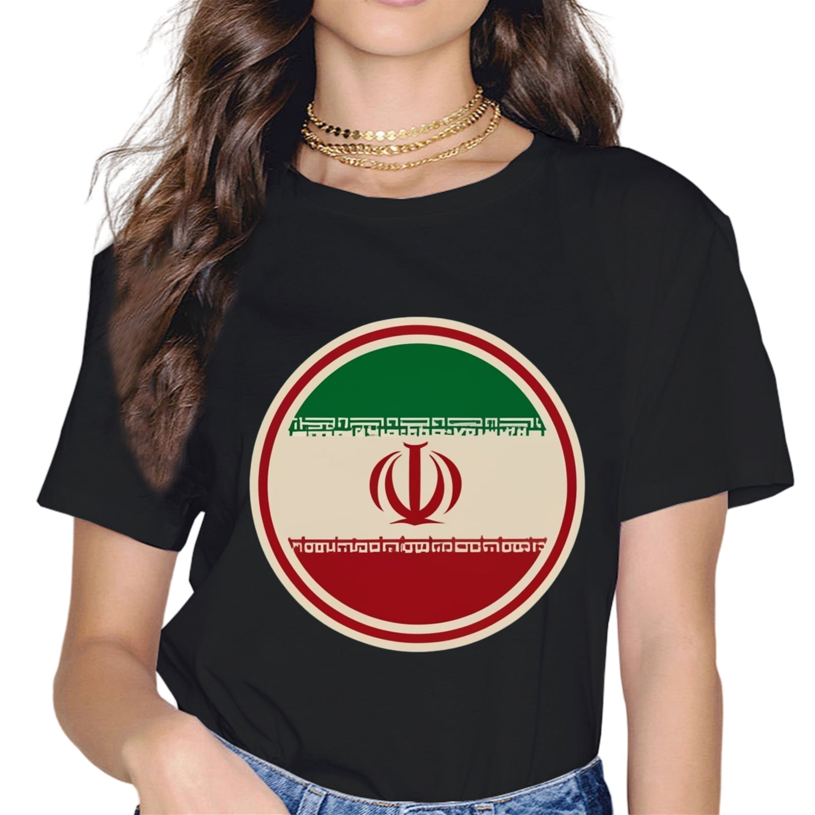 Super Iranian Heritage Proud Iran Roots Flag T-Shirt - Walmart.com