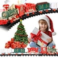 Super Joy Electric Train Set, Steam Engine with Sound & Light ...
