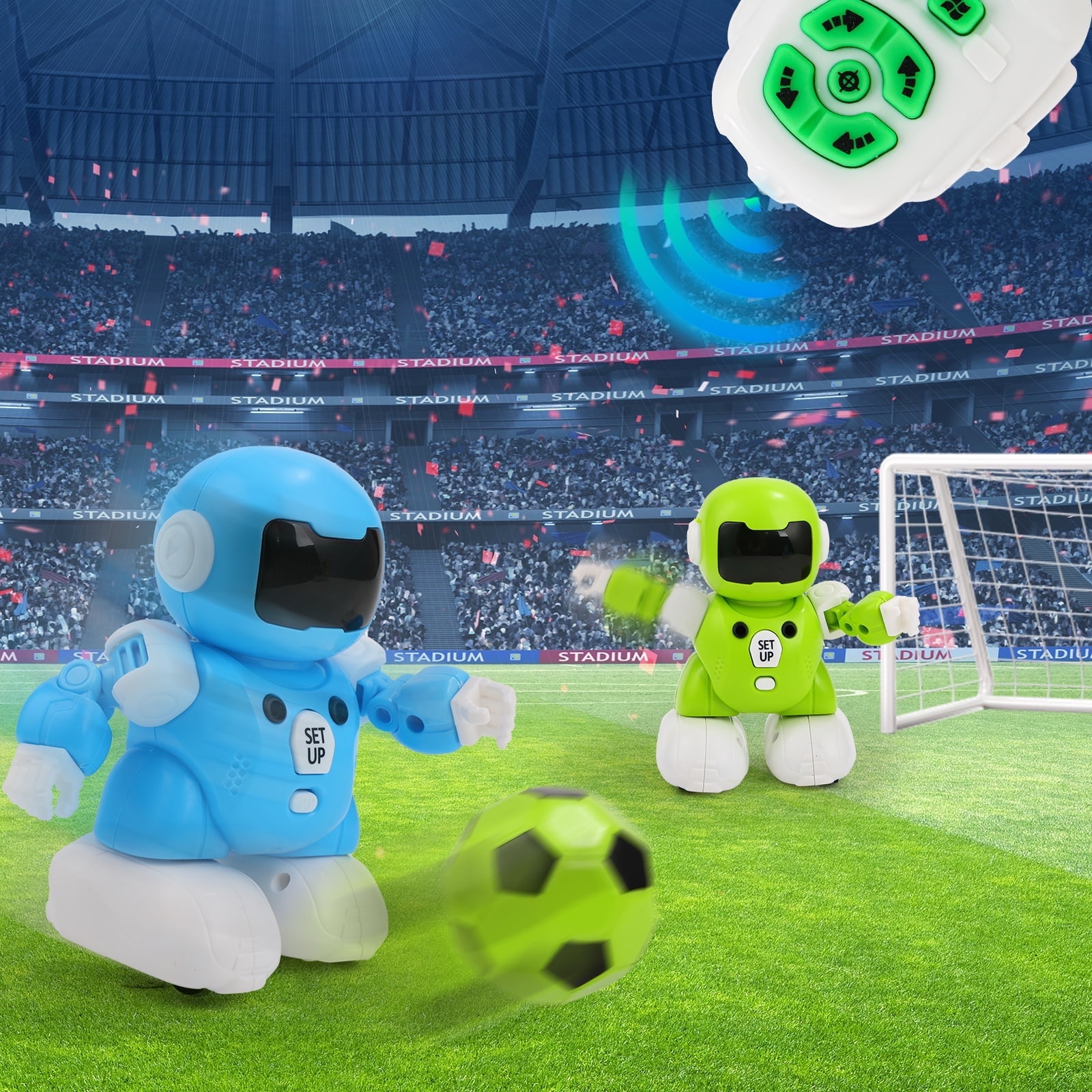 Super Joy Multi-Functional Intelligent Playing Football Robot Toys, 2 ...