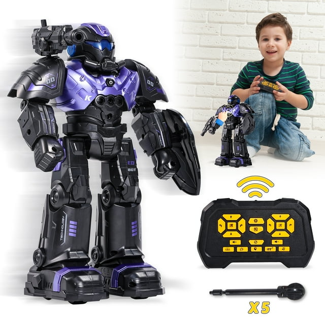 Super Joy RC Robot Toys for Kids, Gesture Sensing Intelligent ...