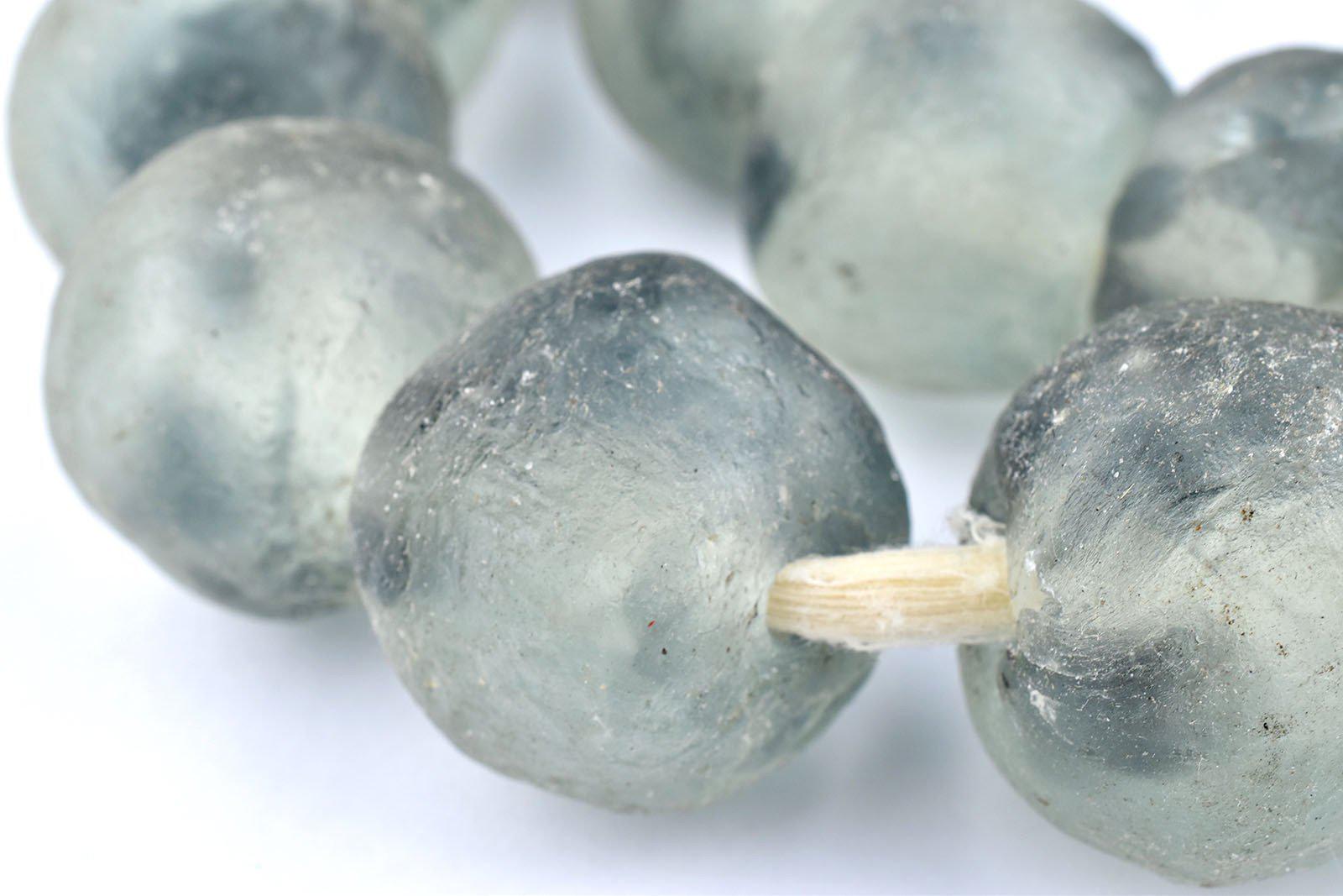 Super Jumbo Recycled Glass Beads - Beaded Wall Hangings - Extra Large ...