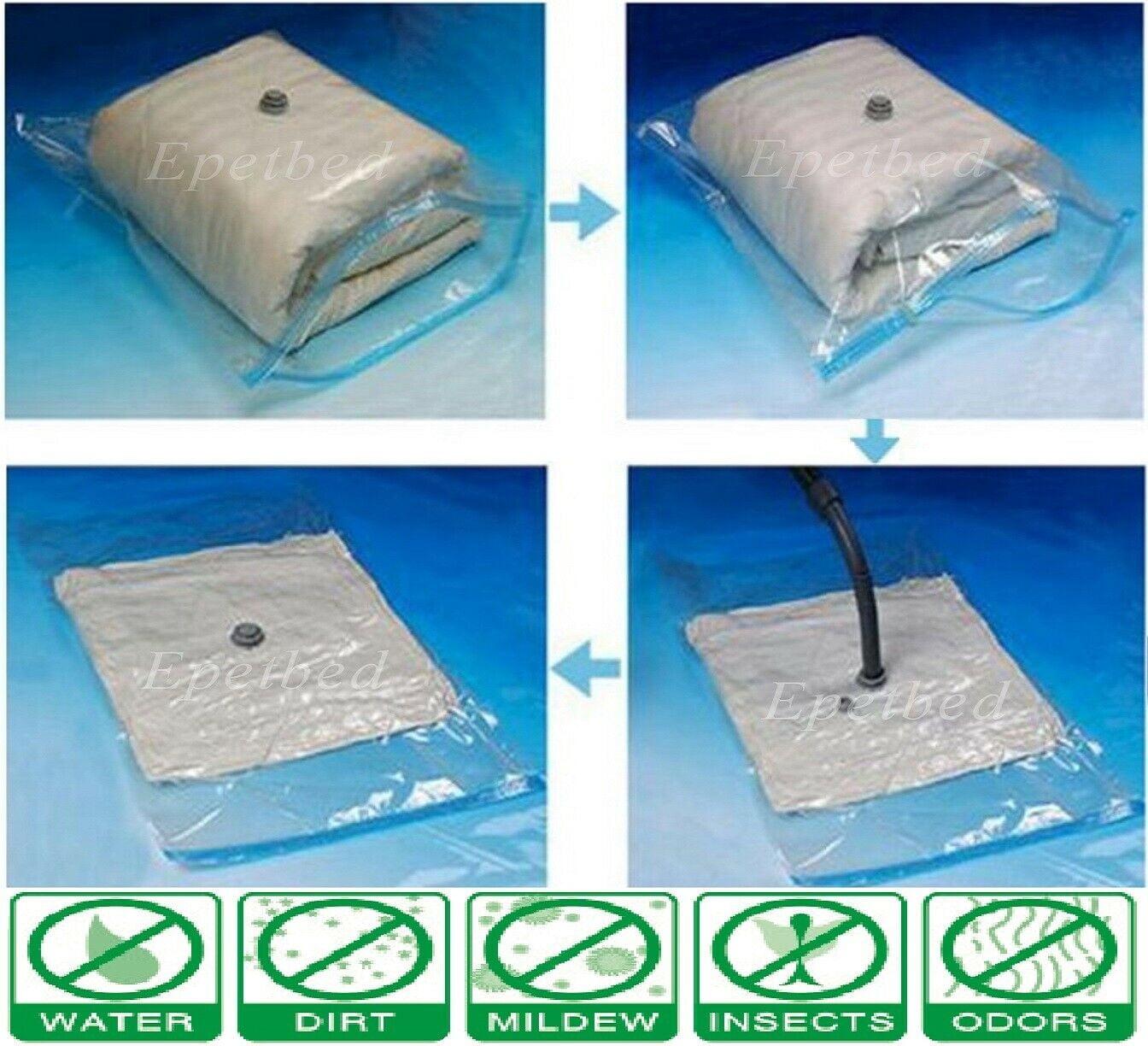 Super Jumbo The Largest Space Saver Thick Vacuum Storage Bags Big ...