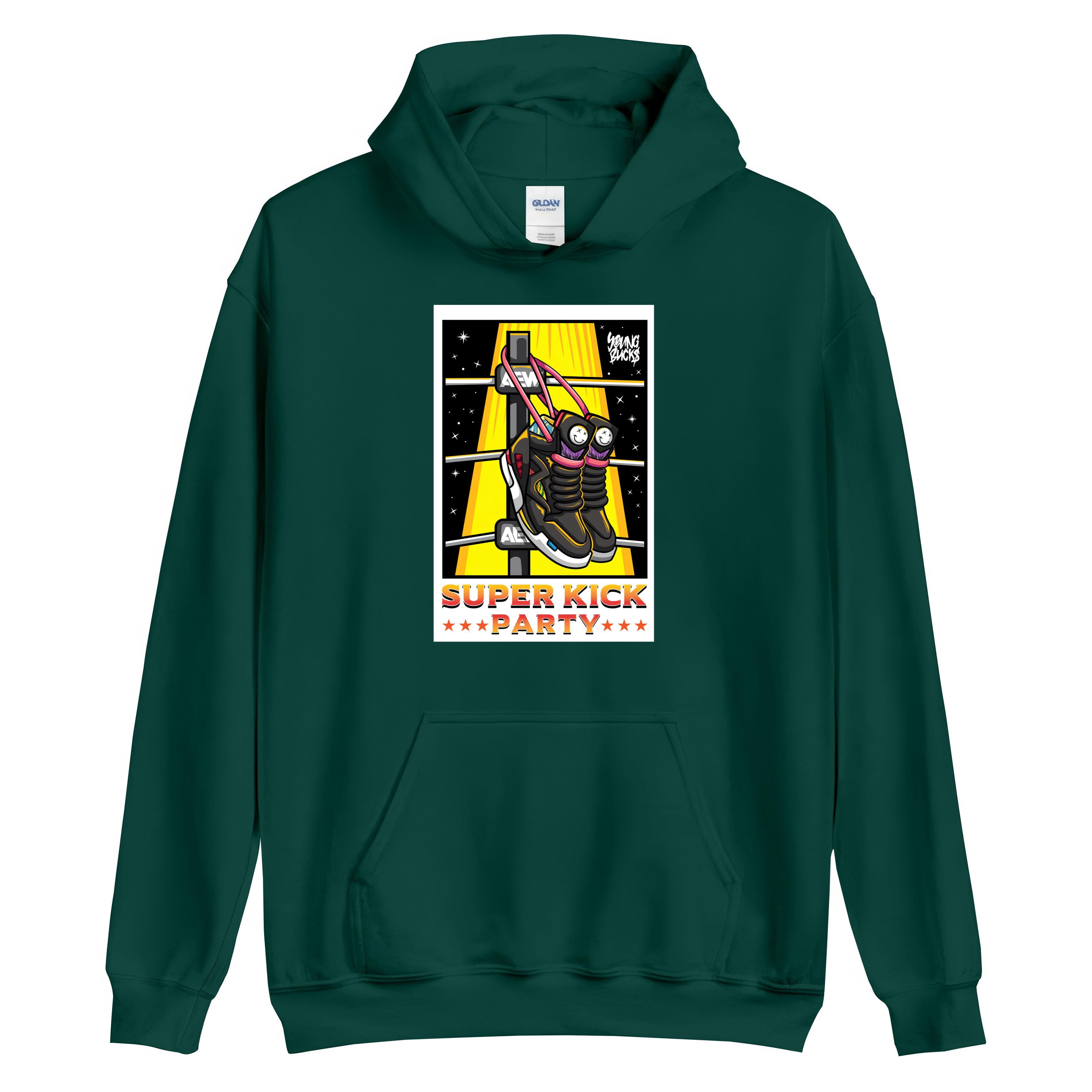 Super Kick Party Shirt – Wrestling Collab Inspired Graphic Tee New ...