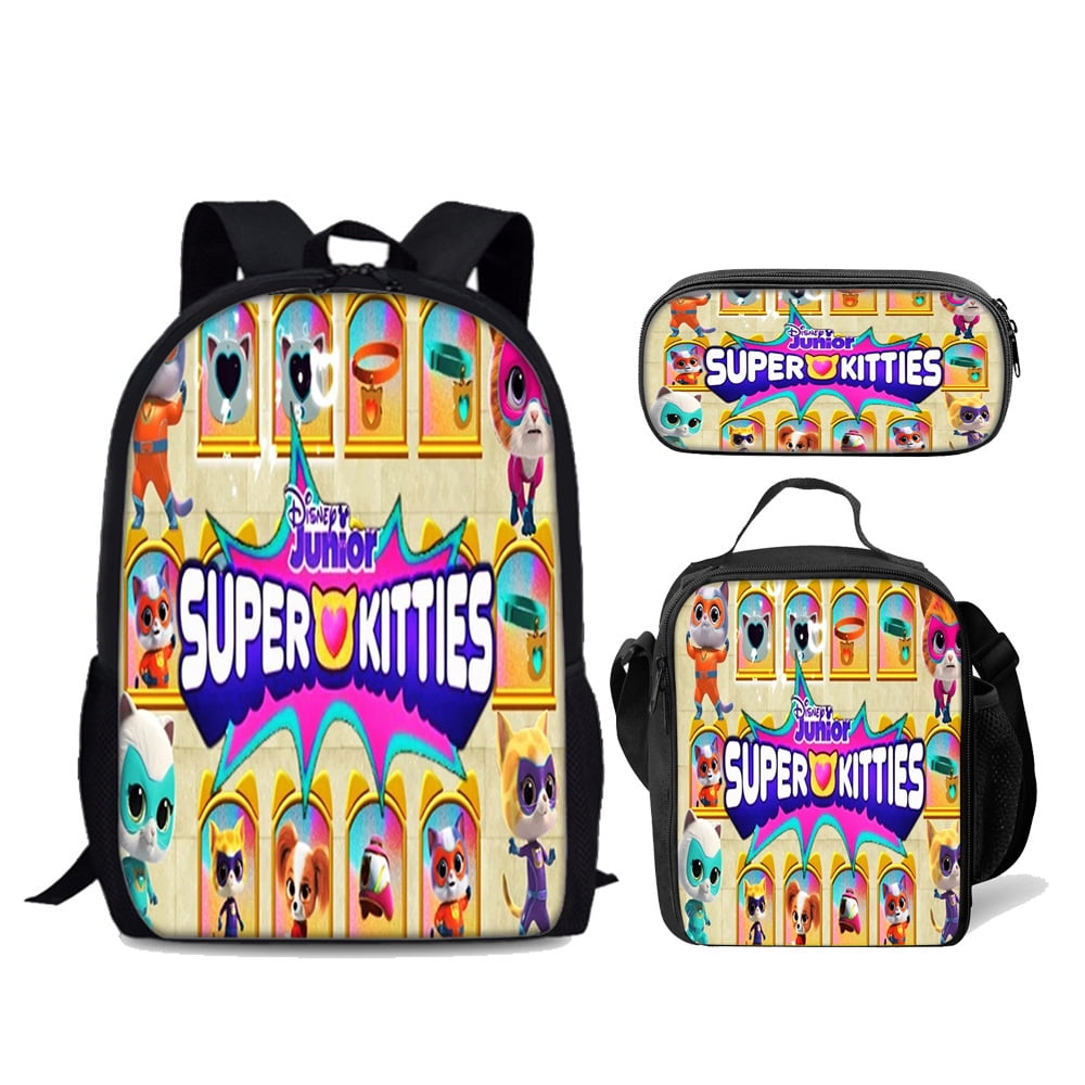 Super Kittens Superkitties ice bag lunch bag student backpack cartoon ...