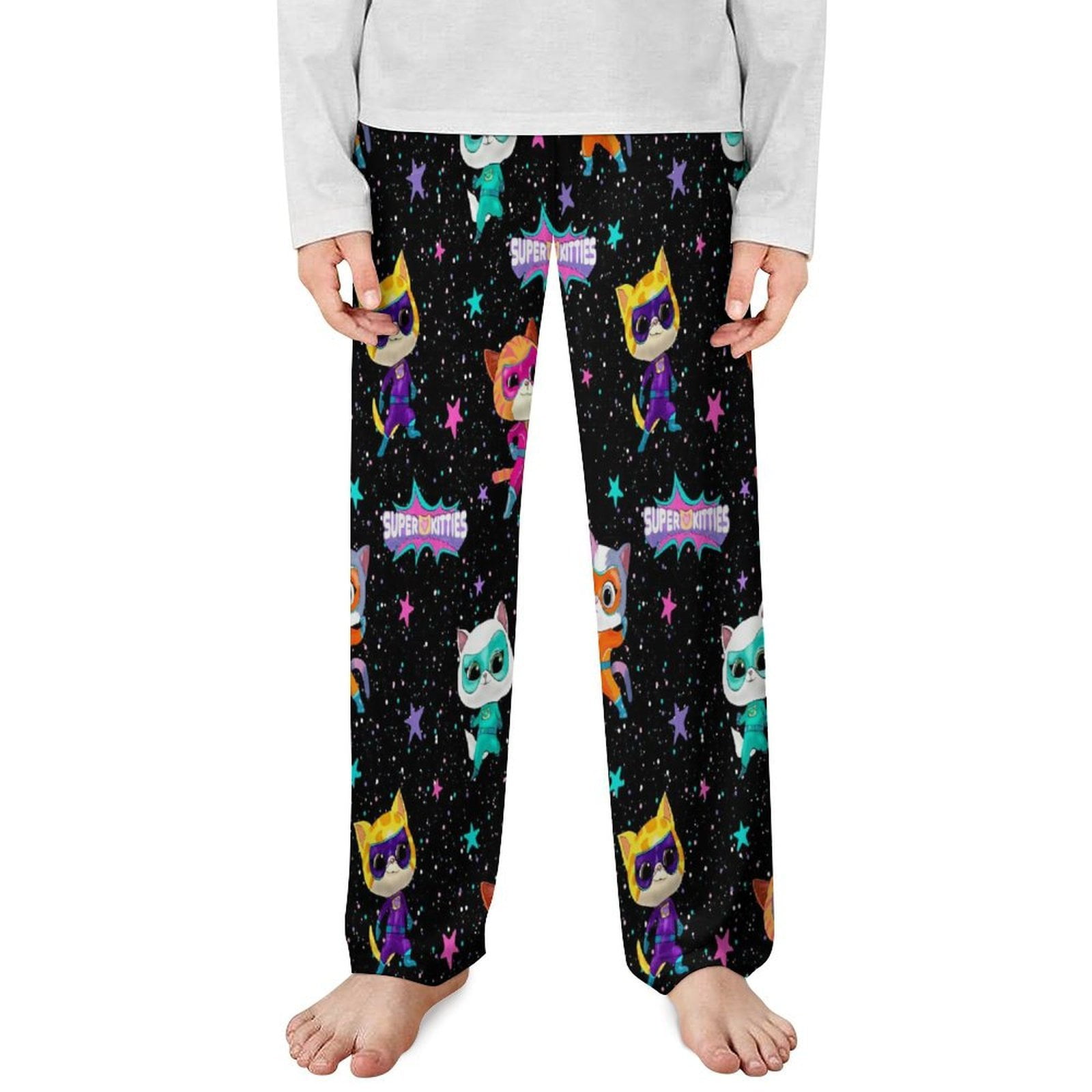 Super Kitti-e Pajama Pants Long Sleep Pant Pajama Bottoms Drawstring ...