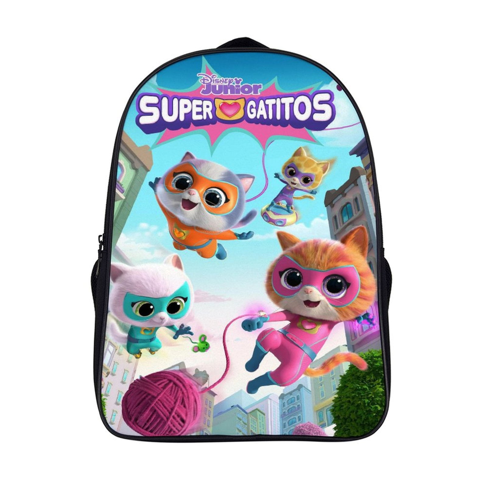 Super Kitties Backpack 16 Inch Bookbag Casual Daypack Travel Backpacks ...