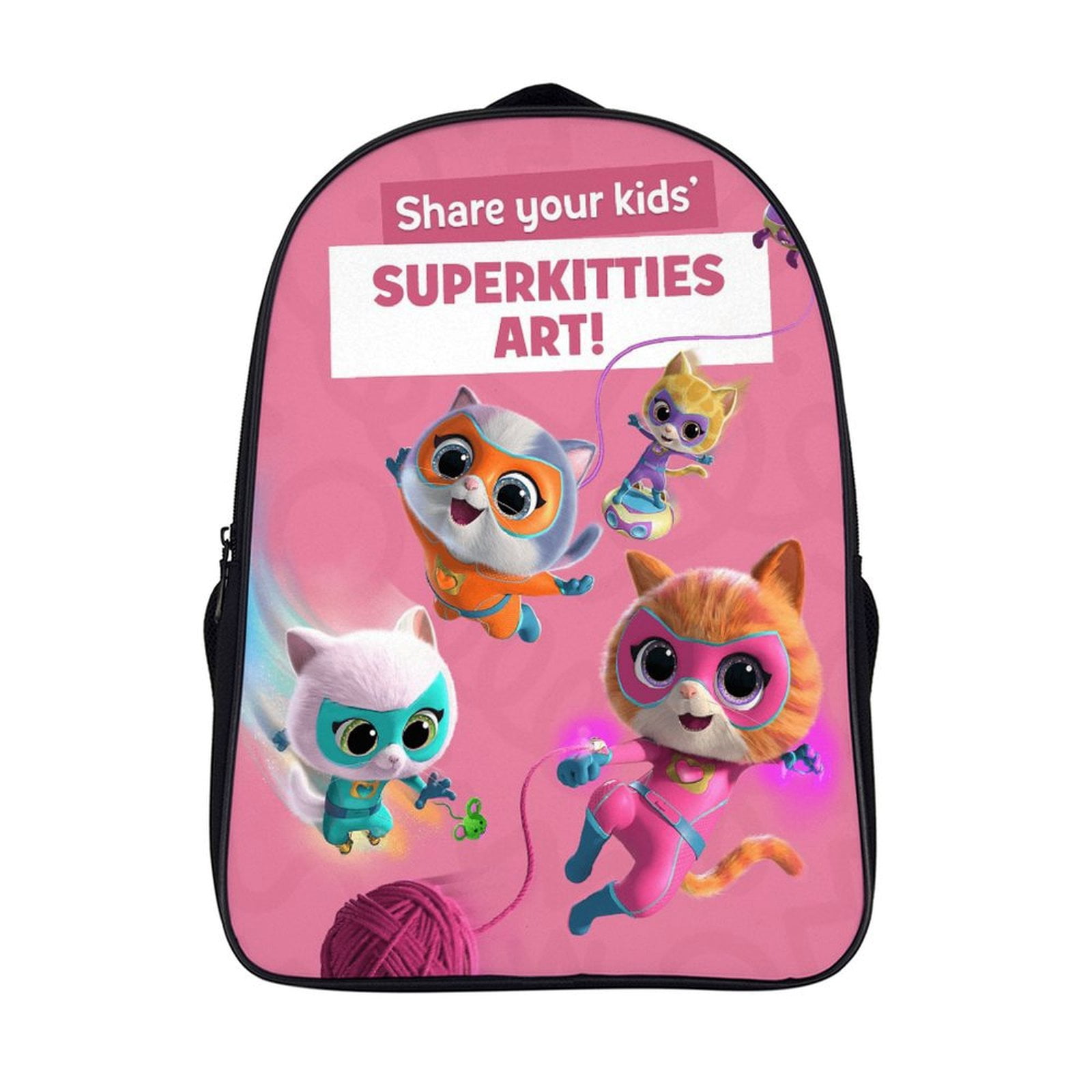 Super Kitties Backpack 16 Inch Bookbag Casual Daypack Travel Backpacks ...