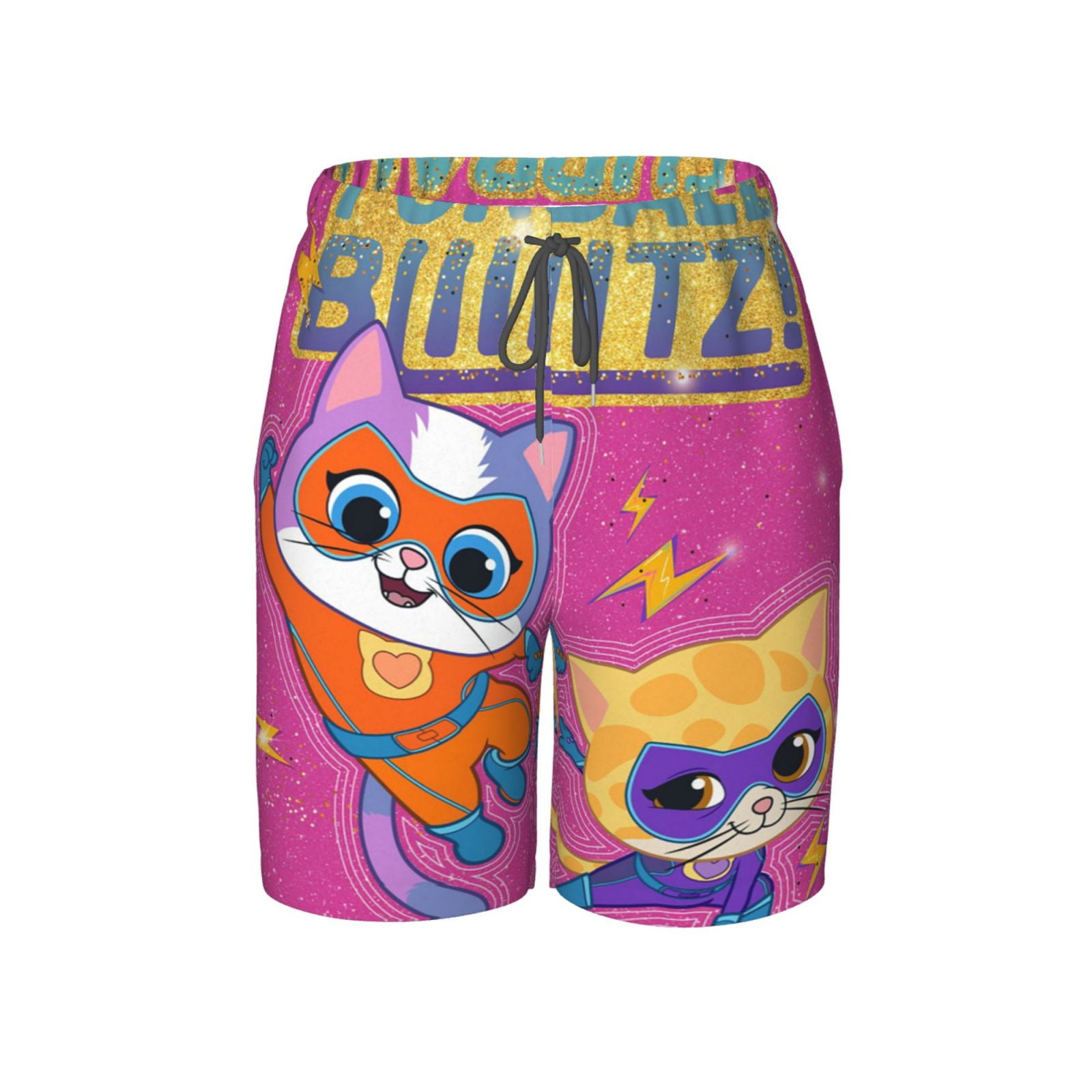 Super Kitties Boy'S Swim Trunks Quick Dry Board Shorts Kids Beach Swim ...