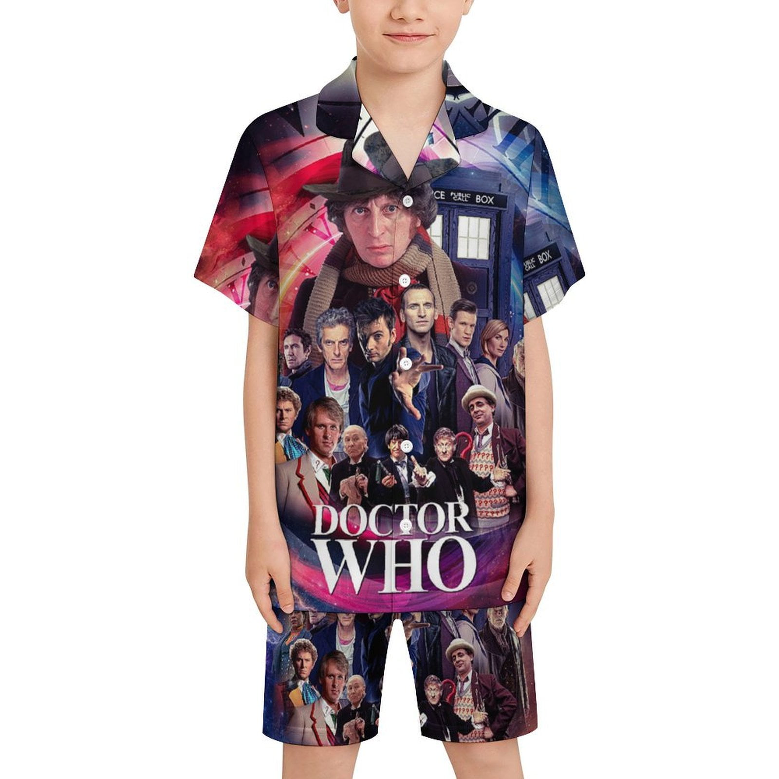 Super Kitties Boys Silk Pajamas Button Down Sleepwear Satin Nightwear 2 ...