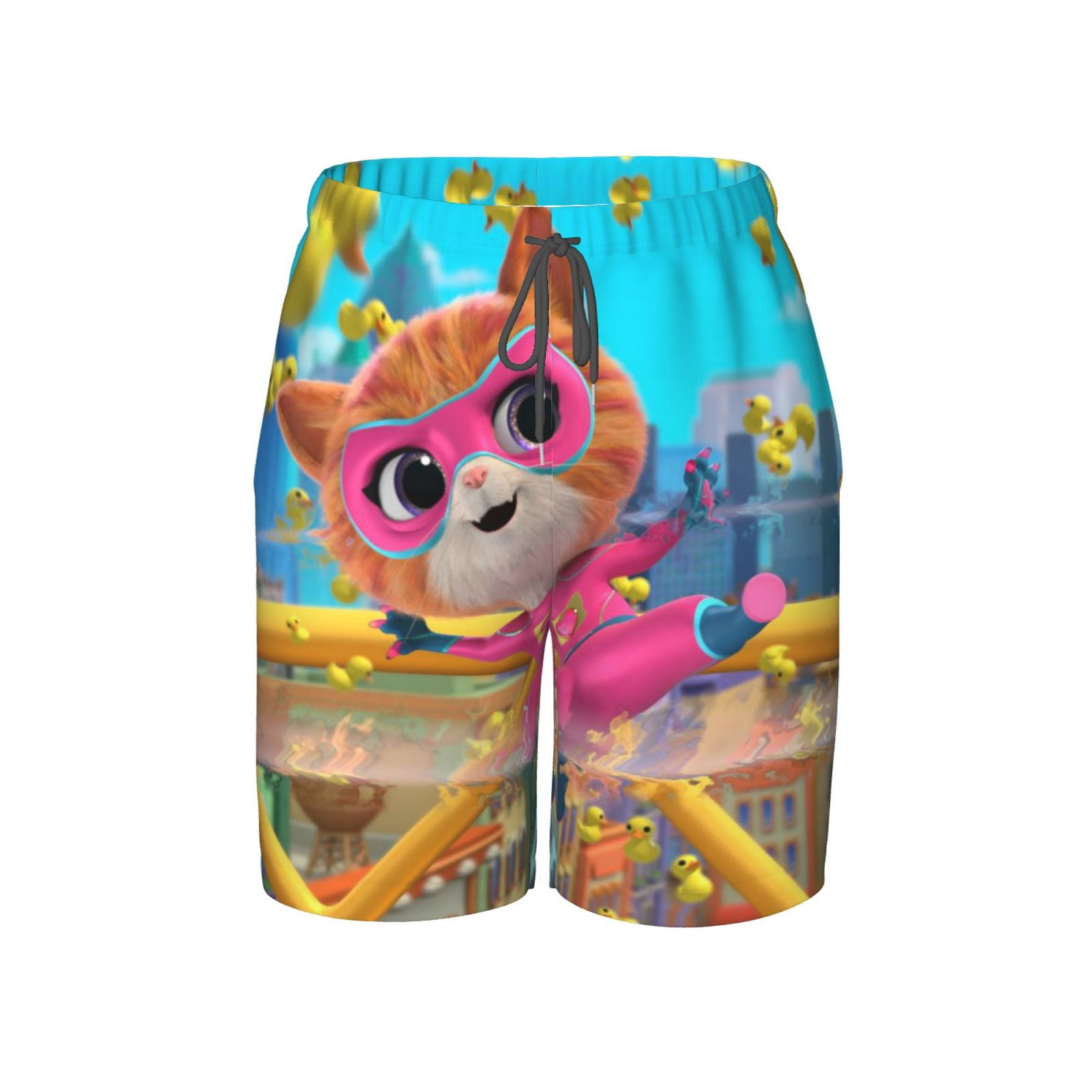 Super Kitti-e Boys Swim Trunks with Mesh Liner Bathing Suits Quick Dry ...