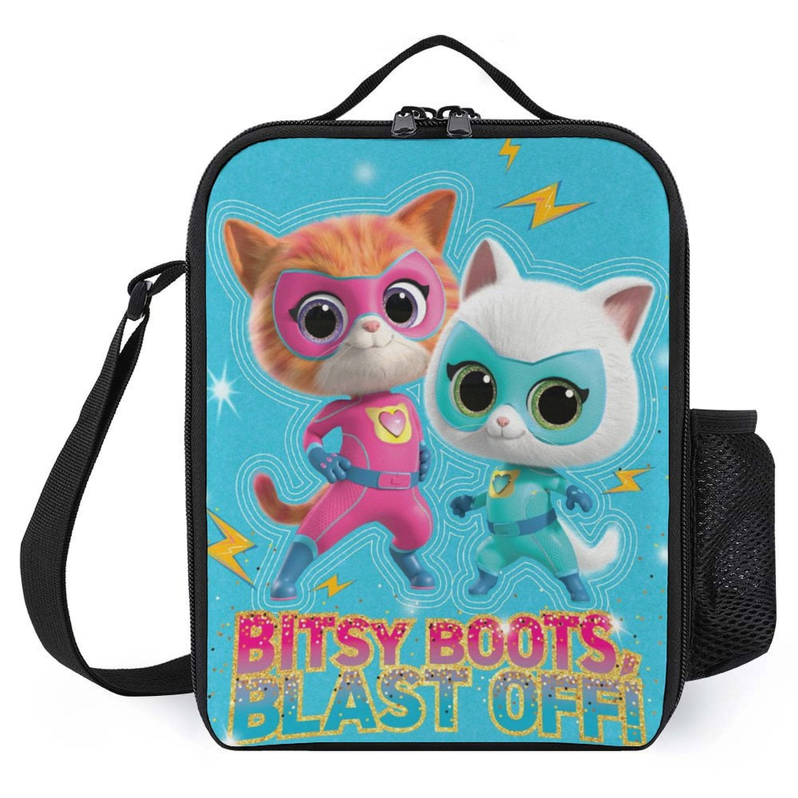 Super Kitties Lunch Bag Insulated, Lunch Box Bag, Reusable Lunch Tote ...