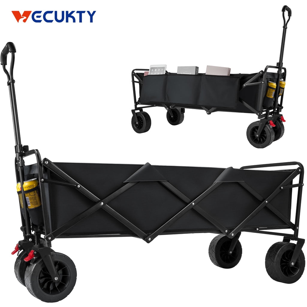 Vecukty 51.2 Inch Extended Oversized Folding Steel Frame Van Practical ...