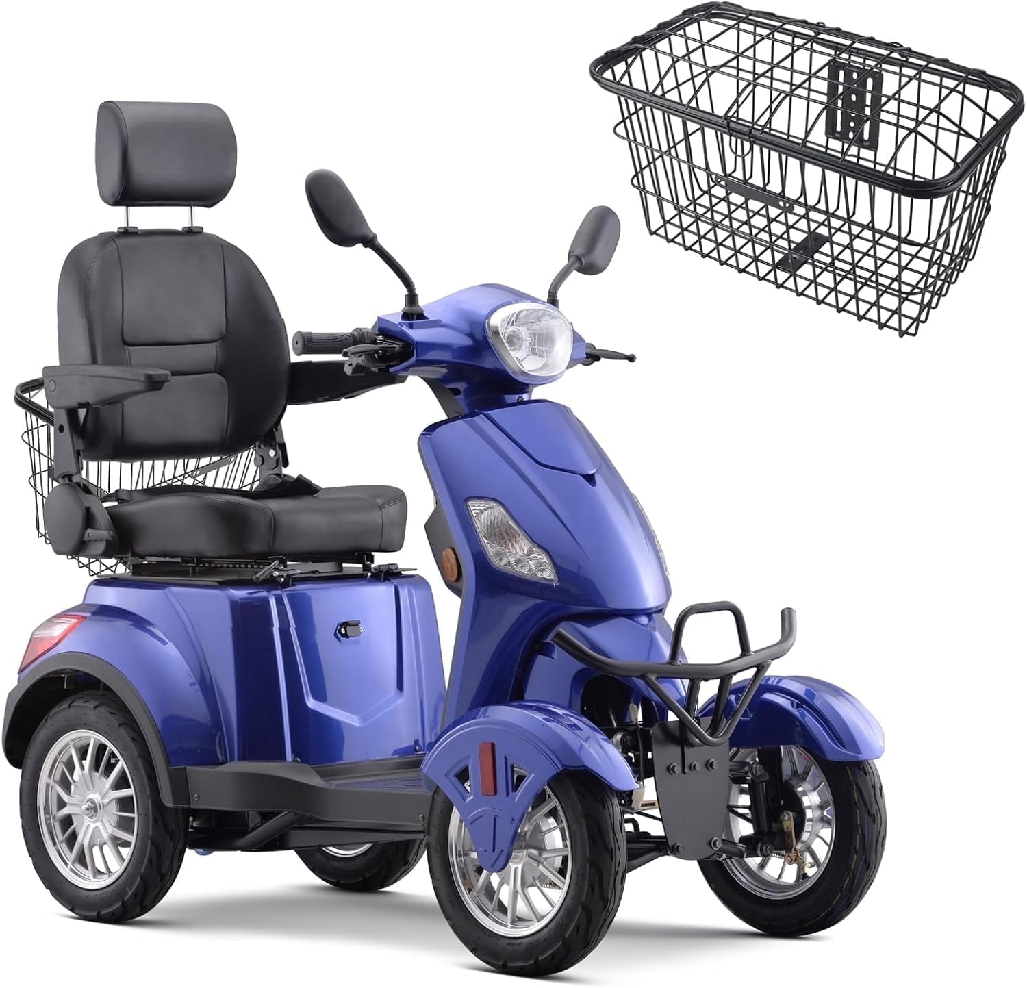 Super Large Electric 4 Wheel Mobility Scooters, Heavy Duty 800W ...