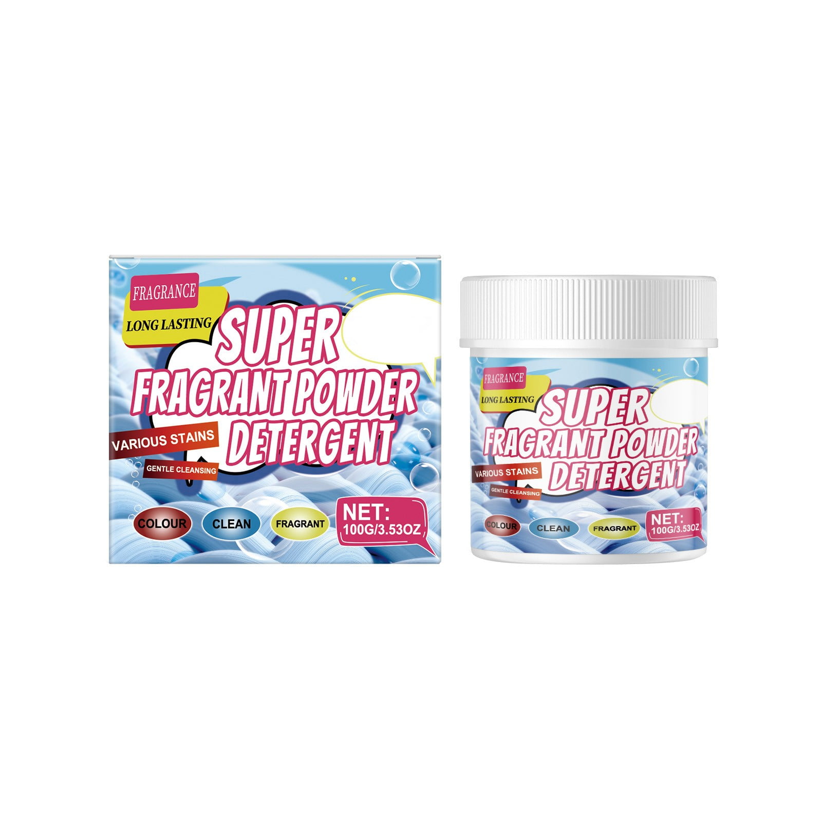 Super Laundry Detergent with Lasting Fresh Smell Clean Clothing Care ...