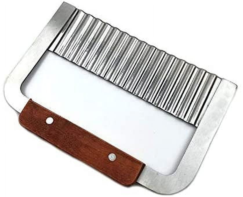 Super Leader Crinkle Cutting Tool French Fry Slicer Stainless Steel ...