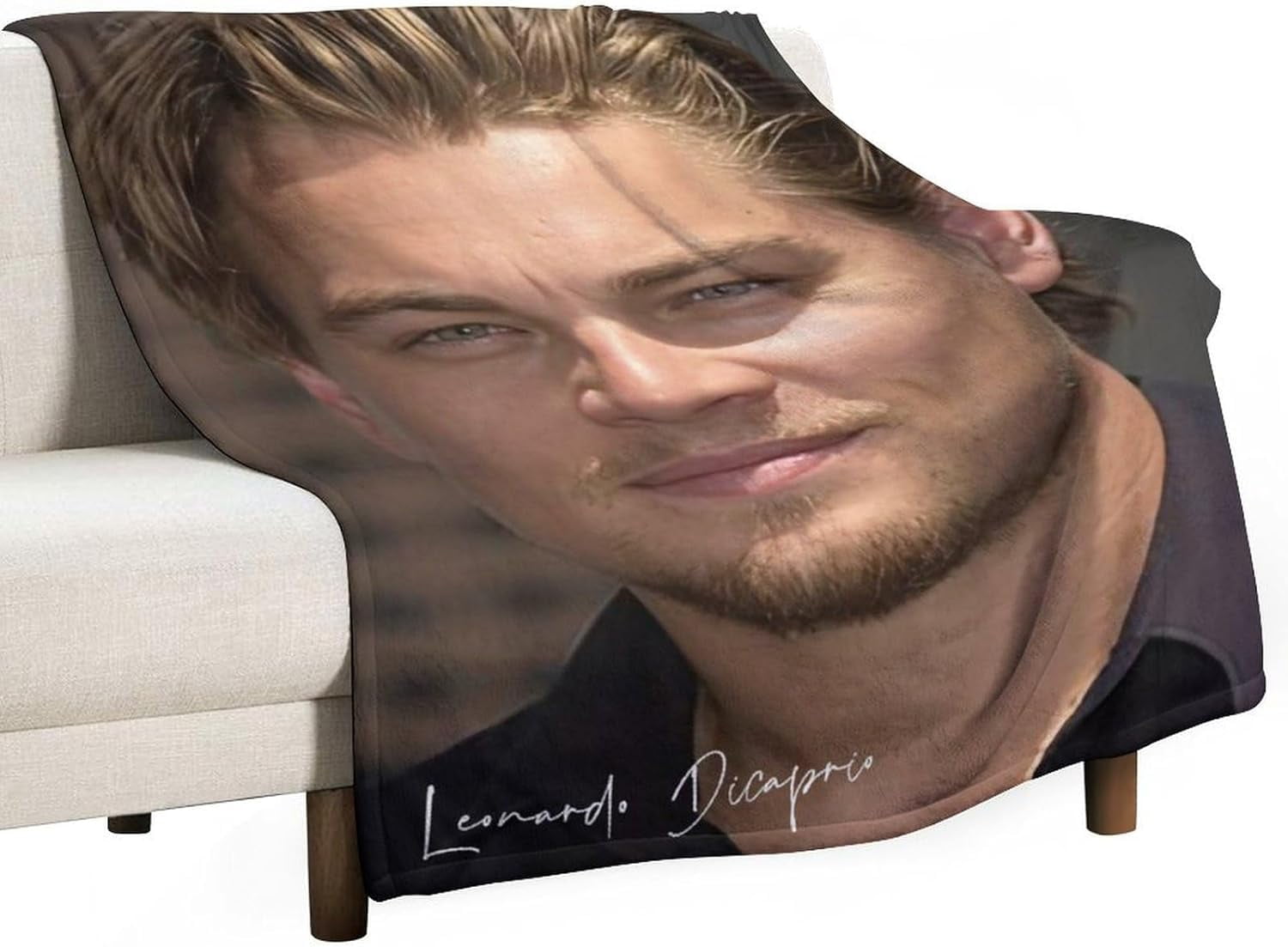 Super Leonardo Dicaprio Blanket, Washable Lightweight Blanket for Sofa Bed Office, Warm Plush ...