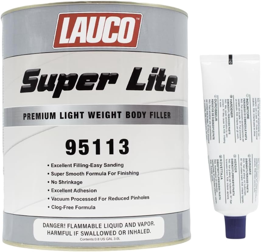 Super Lite Premium Lightweight Body Filler Super Smooth Formula forr ...