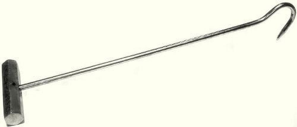 Super-Long Meat Hook / Poultry-Dolly Hook w/Aluminum Handle - 24 ...