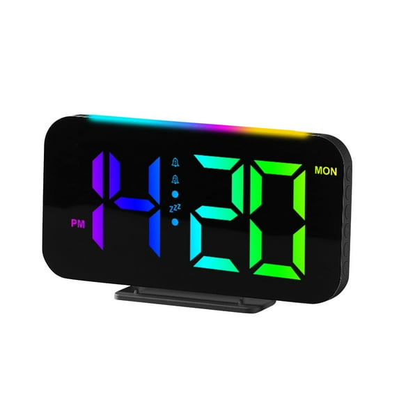 Super Loud Alarm Clock for Heavy Sleepers Adults, Digital Clock with ...