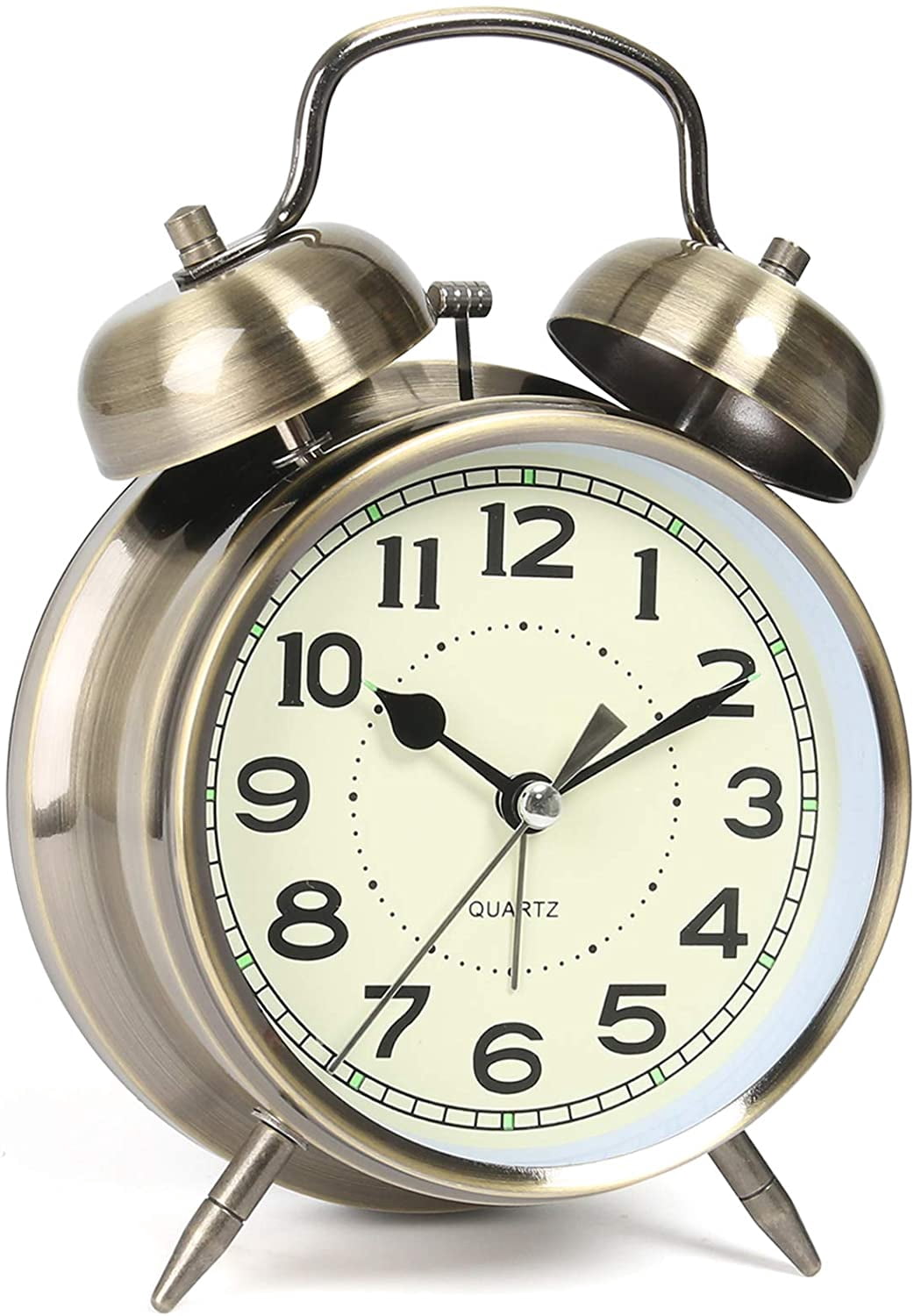 ® Super Loud Alarm Clock for Heavy Sleepers Adults,Twin Bell Retro 4 ...