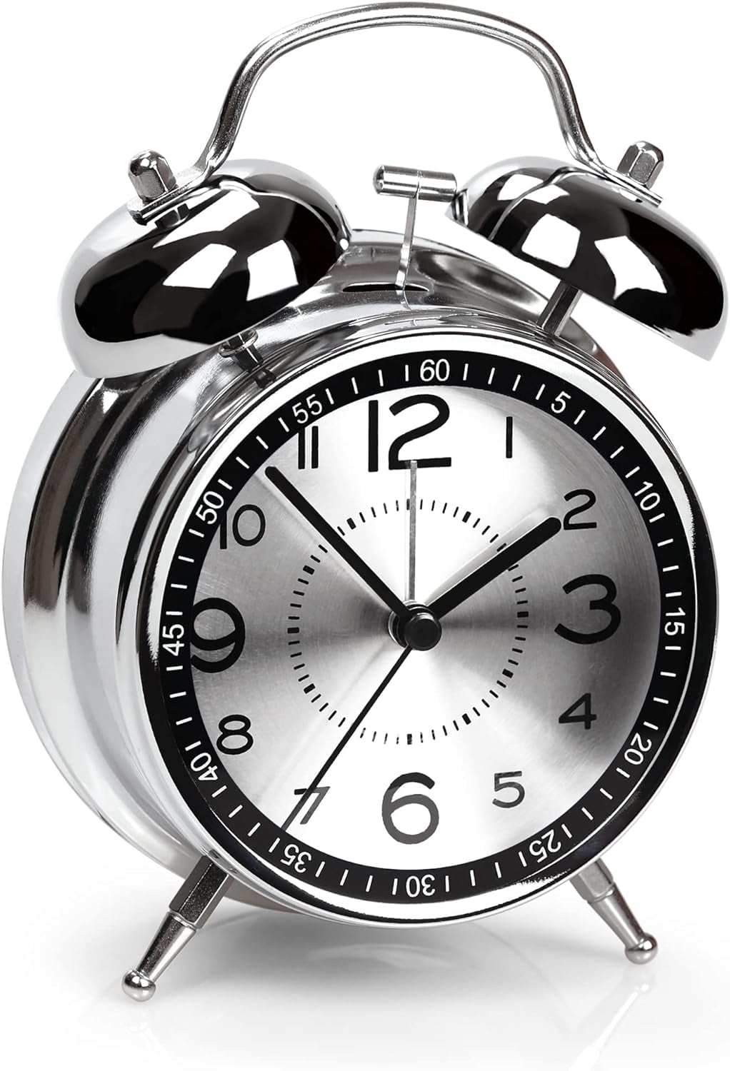 ® Super Loud Alarm Clock for Heavy Sleepers Adults,Twin Bell Retro 4 ...