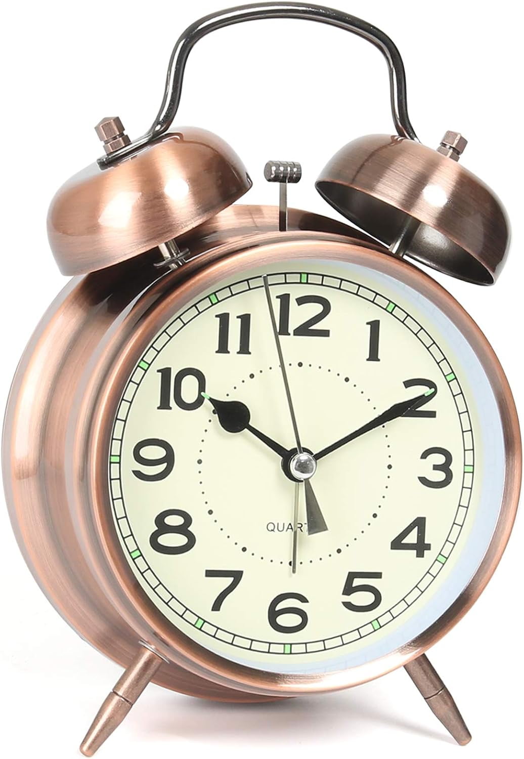 ® Super Loud Alarm Clock for Heavy Sleepers Adults,Twin Bell Retro 4 ...