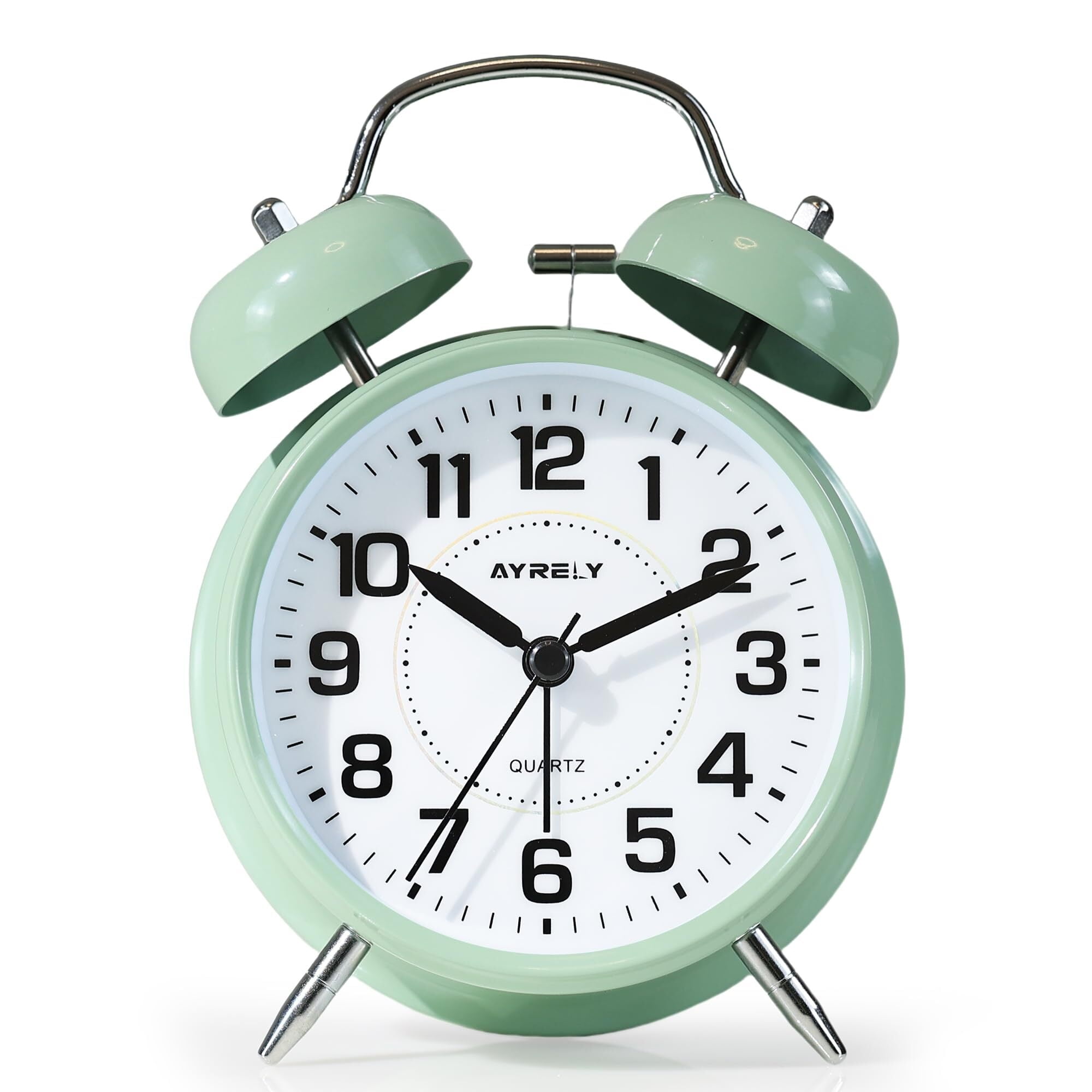 Super Loud Alarm Clock for Heavy Sleepers Adults,Twin Bell Retro 4 Inch ...